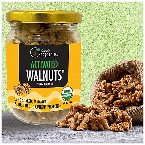 Buy Honestly Organic Activated Walnuts - Mildly Salted, Crunchy, Rich ...