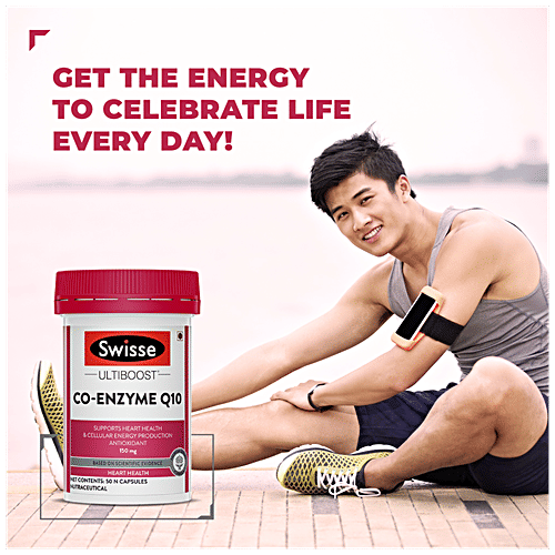 Buy Swisse Ultiboost - Co Enzyme Q10 150Mg Capsules, Supports Heart ...