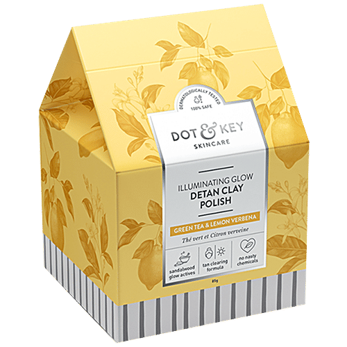 Buy Dot & Key Illuminating Glow Detan Clay Polish - Soothe, Detoxify ...