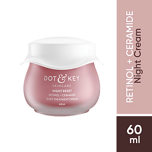 Buy Dot & Key Night Reset Retinol + Ceramide Sleep Treatment Cream ...