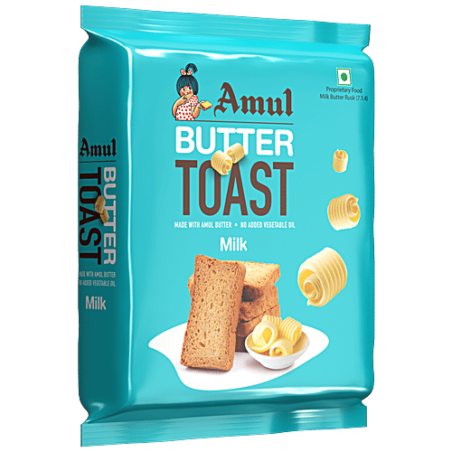 Buy Amul Butter Toast Milk - Crunchy, Rich In Vitamins A & E Online at ...