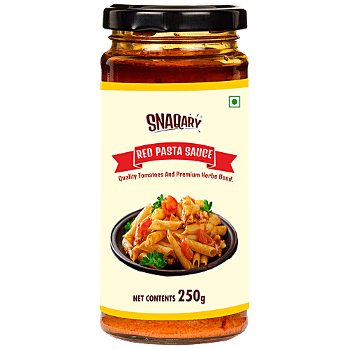 Buy Snaqary Red Pasta Sauce - Quality Tomatoes, Premium Herbs, Tangy ...