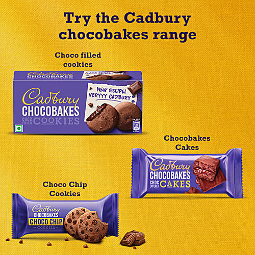 Buy Cadbury Chocobakes Choc Filled Cookies Online at Best Price of Rs ...