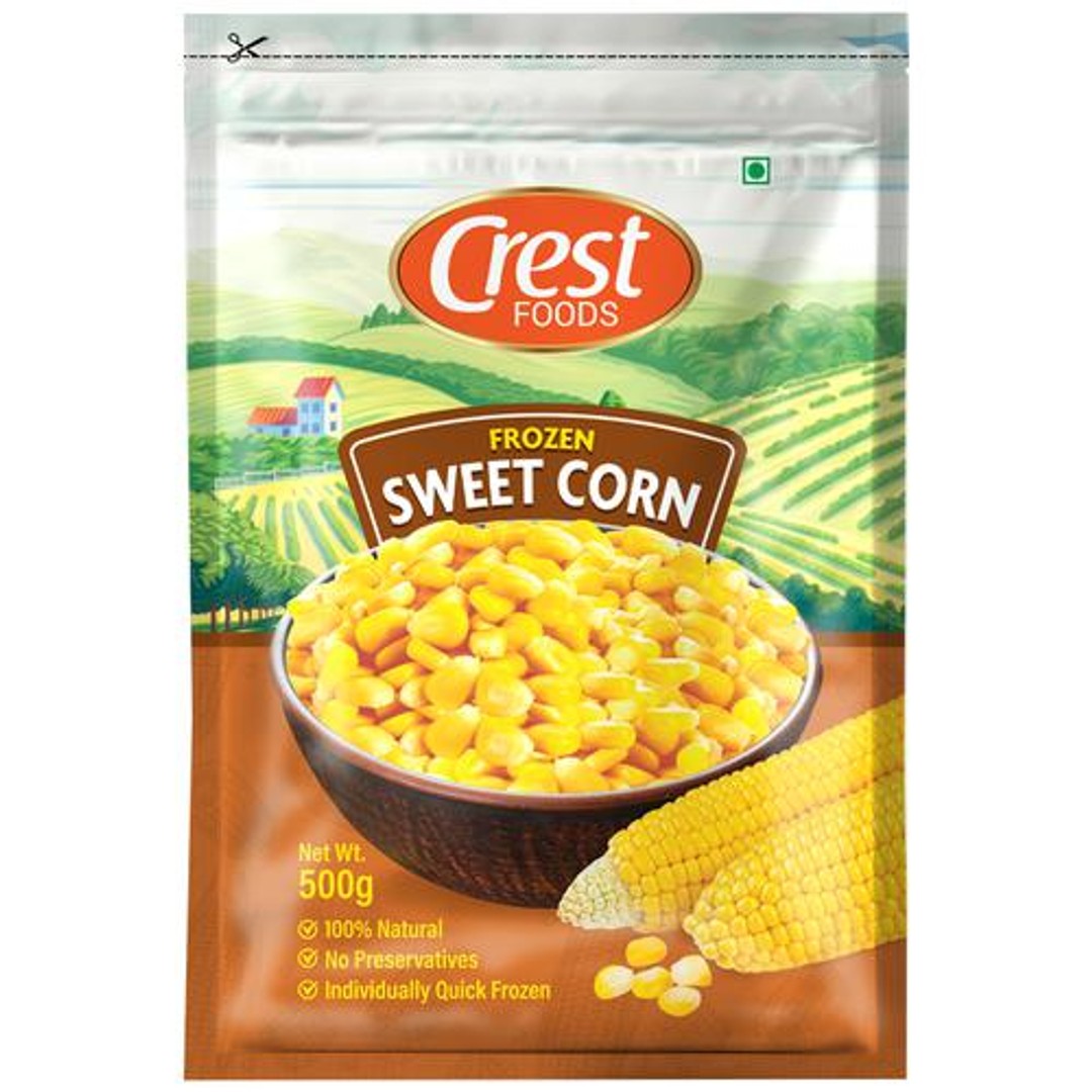 Buy Crest Foods Frozen Sweet Corn - Fibre Rich, Helps In Digestion ...