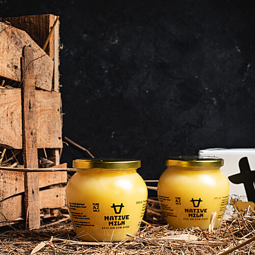 Buy Native A2 Desi Gir Cow Ghee - Pure, Rich In Vitamins, Promotes ...