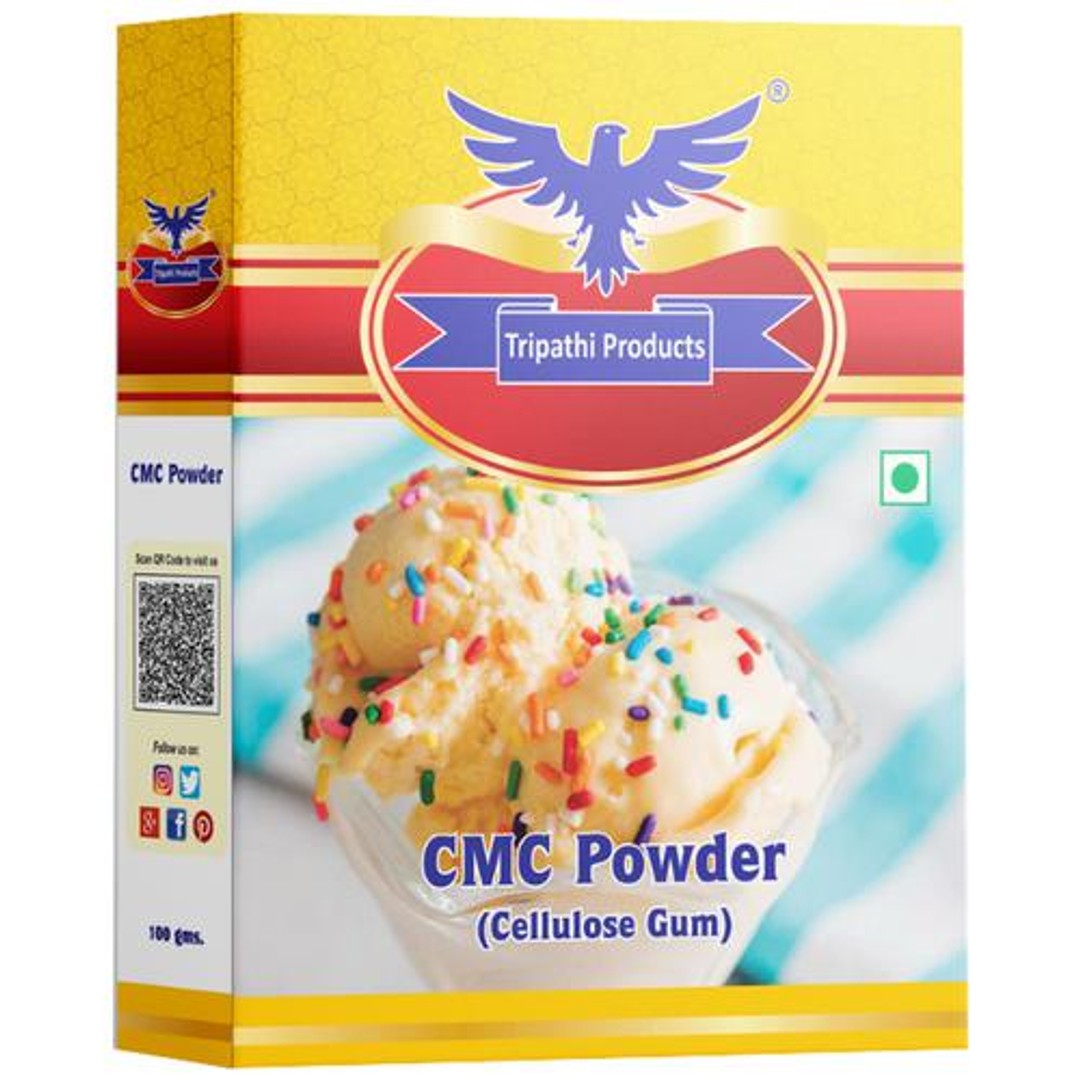 Buy Tripathi Products CMC Powder/Cellulose Gum - For Making Ice Creams ...