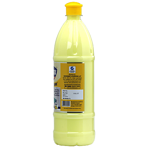 Buy klemax Milky Floor Cleaner - Lemon, 2X More Shine, Kills 99.9% ...