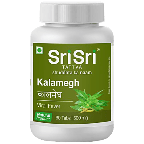 Buy Sri Sri Tattva Kalamegh Tablets - 500 mg, Ayurvedic Medicine, For ...