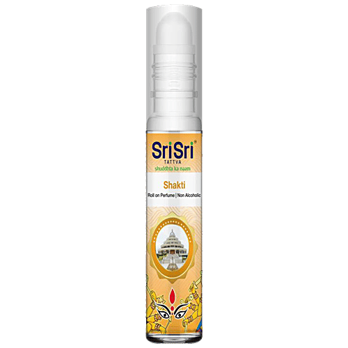 Buy Sri Sri Tattva Shakti Roll-On Perfume - Non-Alcoholic, Long-Lasting ...