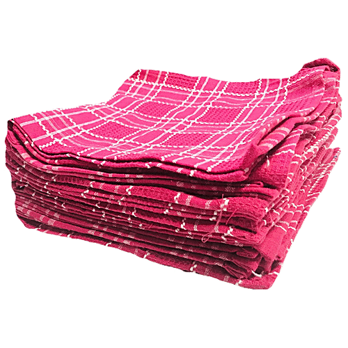 Buy JBG Home Store Premium Kitchen Cotton Clothes - For Cleaning, 46 x ...