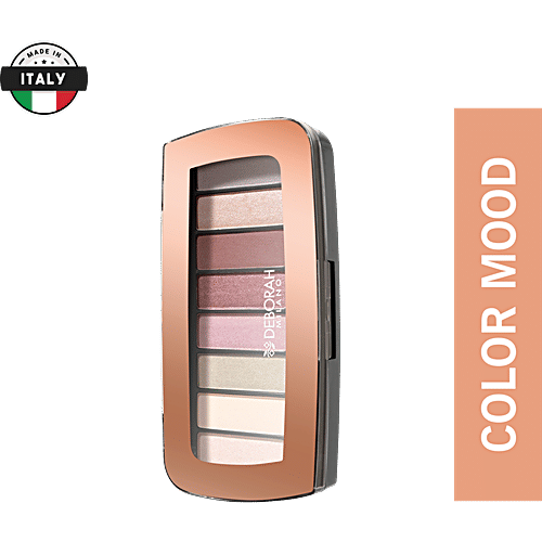 Buy Deborah Colour Moods Eyeshadow Palette - 01 Sunrise, Deep & Vibrant ...