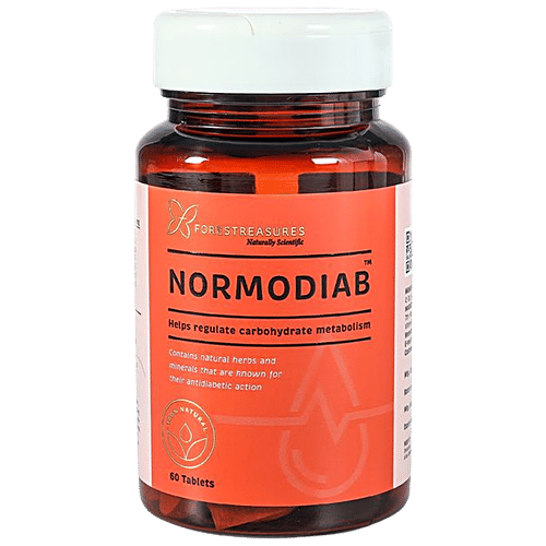 Buy Forestreasures Normodiab Tablet - Helps Regulate Carbohydrate ...