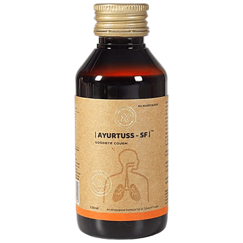 Buy Forestreasures Ayurtuss SF Syrup - Helps Reduce All Types Of Cough ...