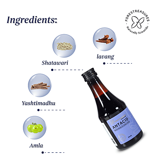 Buy Forestreasures Antacid Syrup - Natural Solution For Acidity Control ...
