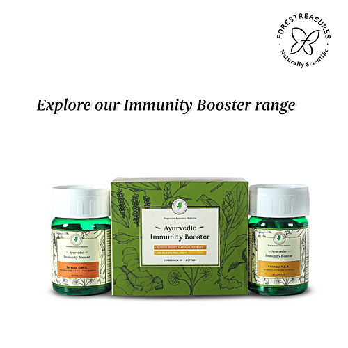 Buy Forestreasures Ayurvedic Immunity Booster Combo Pack - Formula A.S ...