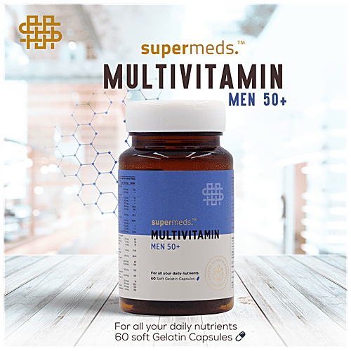 Buy Supermeds Multivitamin Capsule - For Men, Enhances Immunity ...