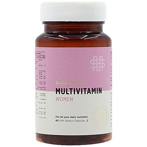 Buy Supermeds Multivitamin Capsule - For Women, Enhances Immunity ...