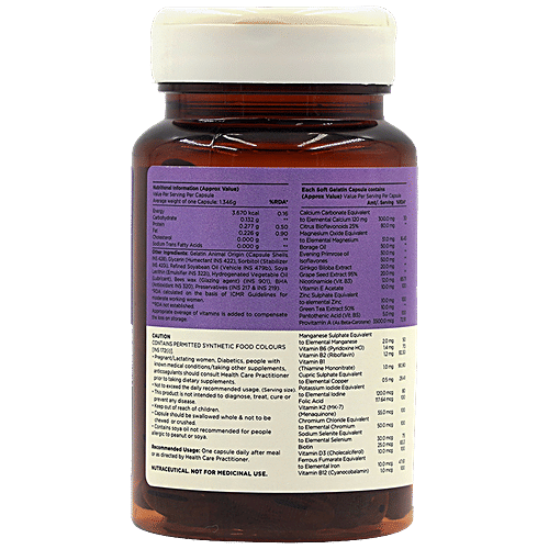 Buy Supermeds Multivitamin Women 50+ Capsule - Enhances Immunity ...