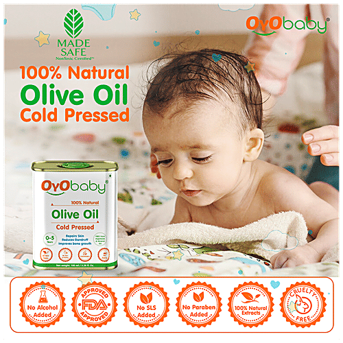 Buy OYO BABY Olive Oil - Cold-Pressed, Natural, Improves Bone Growth ...