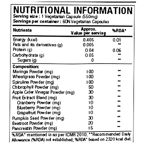 Buy WOW Life Science Super Green Capsule - Helps Boost Immunity Online ...