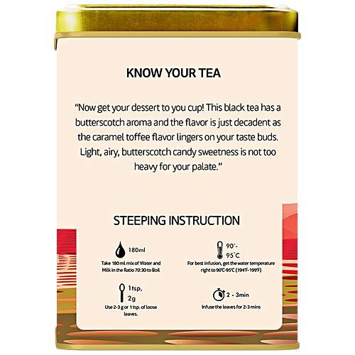Buy Esah Tea Organic Assam Butterscotch Chai - Rich In Antioxidants ...