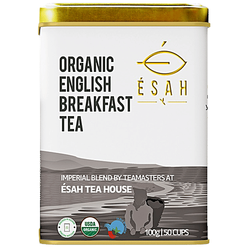 Buy Esah Tea Organic English Breakfast Tea - 100% Natural, Refreshing ...
