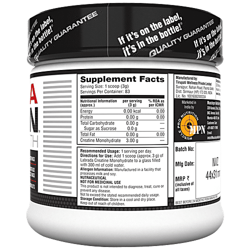 Buy Labrada CreaLean Strength Creatine Powder Online at Best Price of ...