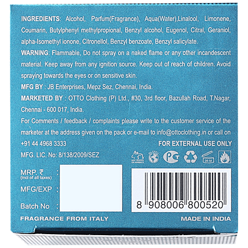 Buy OTTO Eau De Perfume - Aura, Long-Lasting Fragrance, For Men Online ...