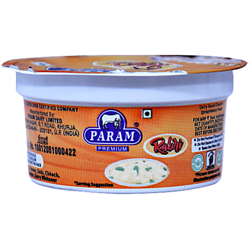 Buy Param Premium Rabri - Rich & Smooth, Indian Dessert, No ...