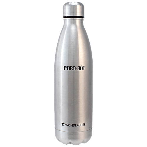 Buy Wonderchef Hydro-Bot Stainless Steel Single Wall Bottle Online at ...