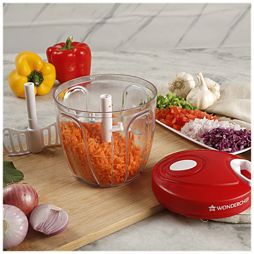 Buy Wonderchef Classic String Vegetable Chopper & Whipper - Plastic ...