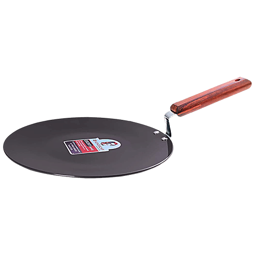 Buy Wonderchef Ebony Roti Tawa - Long-Lasting, Gas Stove Compatible, 25 ...