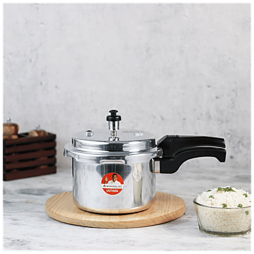 Buy Wonderchef Ultima Pressure Cooker With Outer Lid - Non-Stick, Induction Friendly Online at ...
