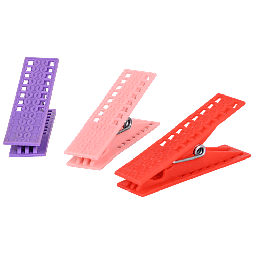 Buy SINCO Misty Premium Designer Cloth Clips/Pegs Online at Best Price ...