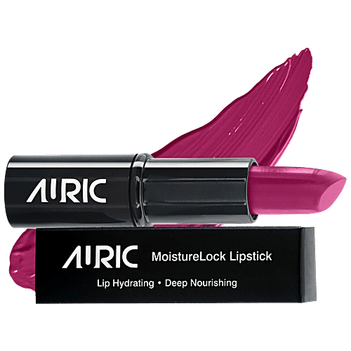 Buy Auric Moisture Lock Lipstick - Hydrating, Pigmented Online at Best ...