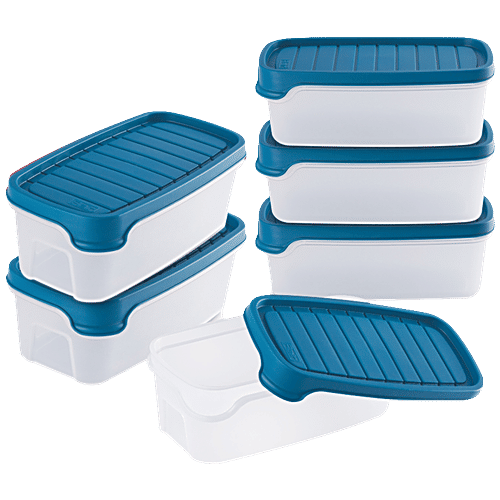 Buy Flair Storage Container - Smart Design, Rectangle, Blue, BPA Free ...