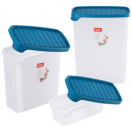 Buy Flair Storage Container - Smart Design, Rectangle, Blue, BPA Free ...