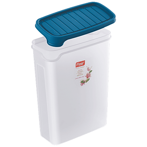 Buy Flair Plastics Storage Container - Smart Design, Rectangle, Blue ...