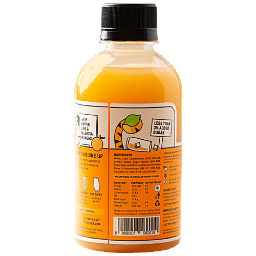 Buy Tipsy Tiger Orange Mojito Cocktail Mix - With Kaffir Lime, Non ...