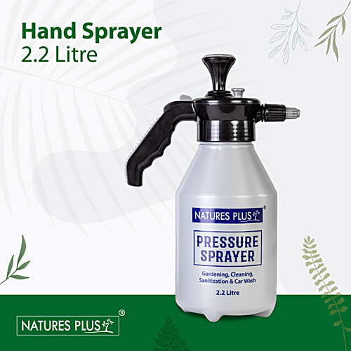 Buy NATURES PLUS Multi-Purpose Pressure Sprayer - Adjustable Nozzle ...