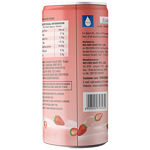 Buy Red Cow Strawberry Flavoured Milk - Rich In Vitamins, Dairy-Based ...