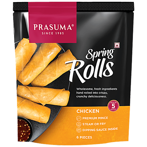 Buy Prasuma Chicken Spring Rolls Online at Best Price of Rs 202.5 ...