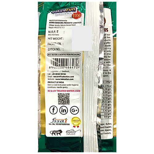 Buy Bake O Fun lite Lite Ajwain Cookies - Authentic, Premium & Fresh ...