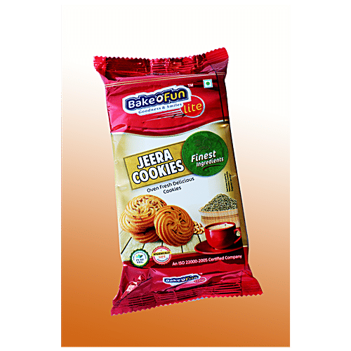 Buy Bake O Fun lite Lite Jeera Cookies - Authentic, Premium & Fresh ...