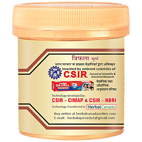 Buy Herbal Canada Triphala Churan Powder - Immunity Booster, Relieves ...