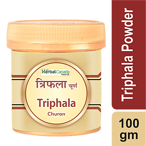 Buy Herbal Canada Triphala Churan Powder - Immunity Booster, Relieves ...