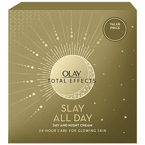 Buy Olay Total Effects Day Cream + Night Cream - Slay All Day Pack ...