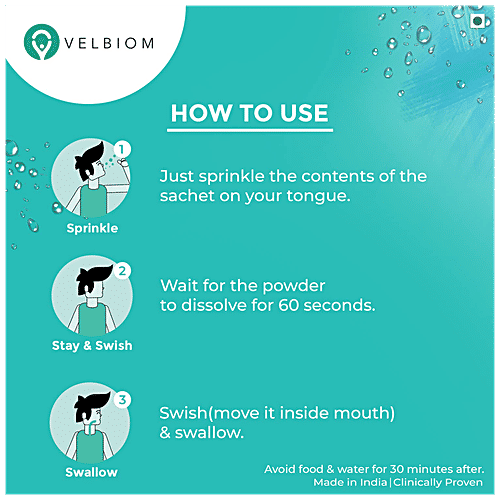 Buy Velbiom Enkor-D Probiotic Supplement - Prevents Sore Throat, For ...