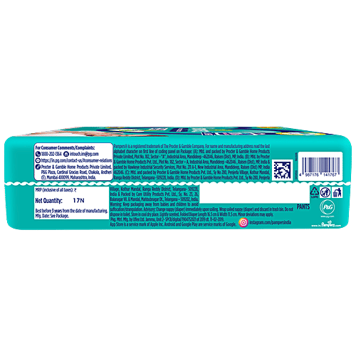 Buy Pampers Diaper Pants - Extra Small, All Round Protection, Anti-rash ...