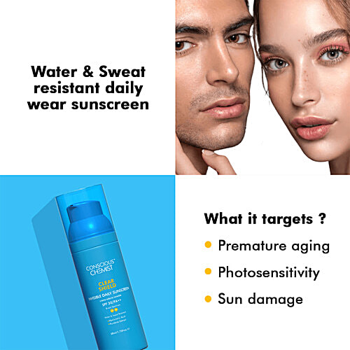 Buy Conscious Chemist Clear Shield Visible Daily Sunscreen - SPF 30 ...